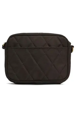 Barbour Quilted Nylon Crossbody Bag - Olive