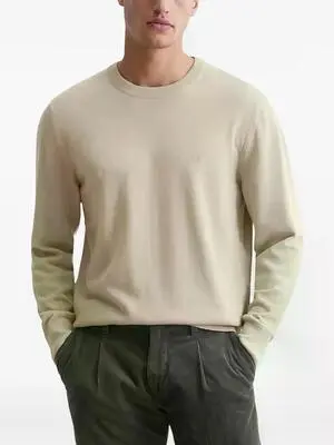 Marc O'polo Crew Neck Knitted Sweater - Neutrals