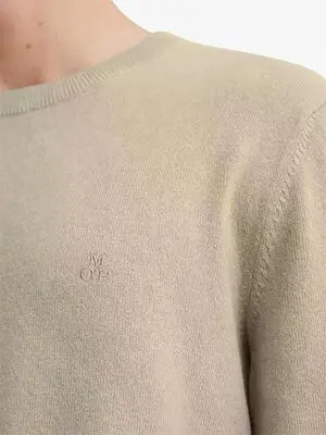 Marc O'polo Crew Neck Knitted Sweater - Neutrals