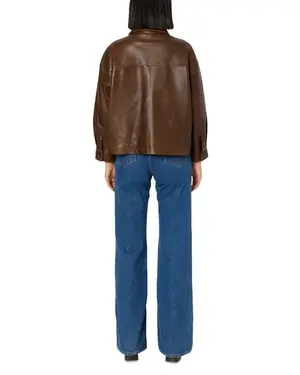 Gerard Darel Nicole Leather Jacket