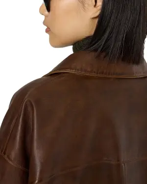 Gerard Darel Nicole Leather Jacket