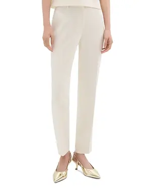 Theory Treeca Slim Pants - Rice
