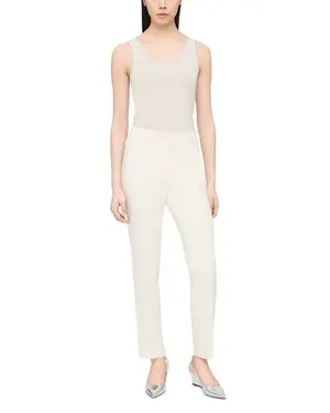 Theory Treeca Slim Pants - Rice