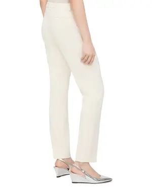 Theory Treeca Slim Pants - Rice