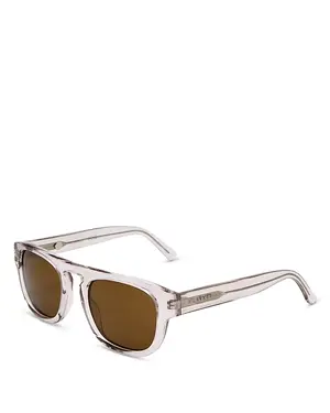 Vuarnet Geometric Sunglasses - Opaline Amber/brown