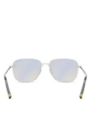 Dior Geometric Sunglasses - Silver/gradient