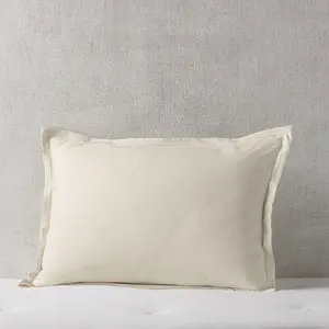 HUDSON PARK COLLECTION Italian Percale Solid King Sham Set Exclusive - Beige