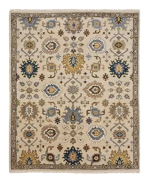ORIENTAL WEAVERS Majorca Maj08 Area Rug, 6'0x9'0 - Ivory