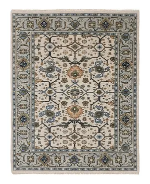 ORIENTAL WEAVERS Majorca Maj01 Runner Area Rug, 2'6x10'0 - Ivory