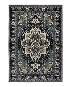 ORIENTAL WEAVERS Eliana Eli09 Area Rug, 9'10x12'10 - Blue