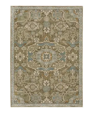 ORIENTAL WEAVERS Maeve Mae13 Area Rug, 5'3x7'6 - Brown