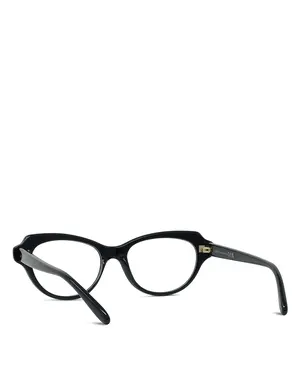Loewe 52mm Geometric Eyeglasses - Black