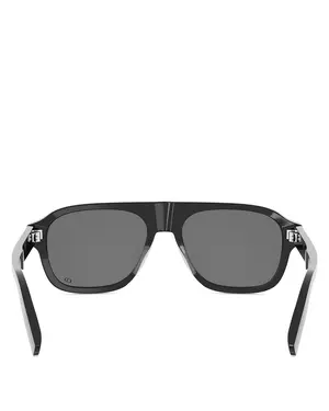 Dior Cd Icon A1i Pilot Sunglasses - Black/smoke