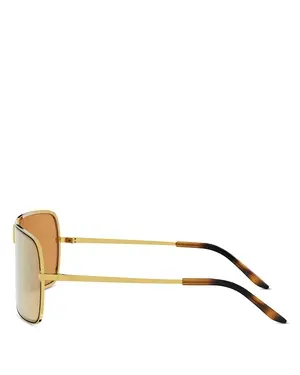 Fendi Fendiness Rectangle Sunglasses, 67mm