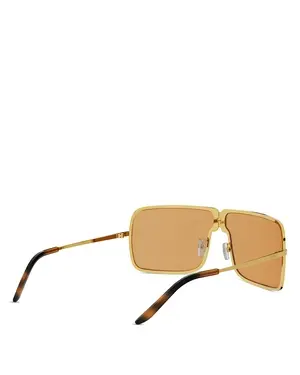 Fendi Fendiness Rectangle Sunglasses, 67mm