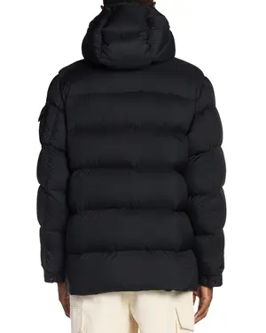 Moncler Bretagne Short Down Parka - Blue