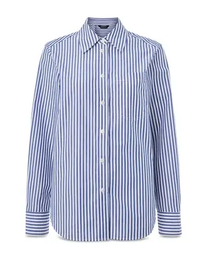 Whistles Relaxed Fit Striped Shirt