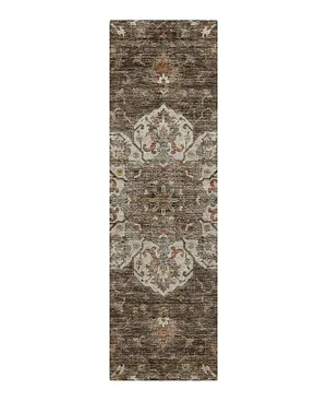 DALYN RUG COMPANY Silk Road Sr6 Runner Area Rug, 2'3x7'6 - Chocolate