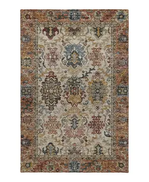 DALYN RUG COMPANY Silk Road Sr5 Area Rug, 5'0x7'6 - Copper