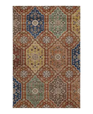 DALYN RUG COMPANY Silk Road Sr7 Area Rug, 5'0x7'6 - Clay