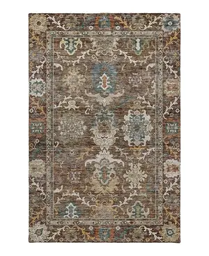 DALYN RUG COMPANY Silk Road Sr8 Area Rug, 5'0x7'6 - Chocolate