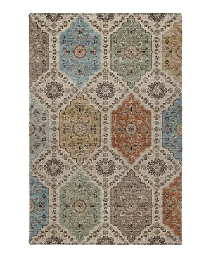 DALYN RUG COMPANY Silk Road Sr7 Area Rug, 10'0x14'0 - Ivory/ Tan