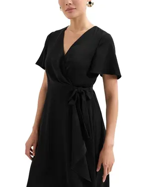 PHASE EIGHT Julissa Wrap Dress - Black