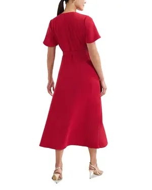 PHASE EIGHT Julissa Wrap Dress - Red
