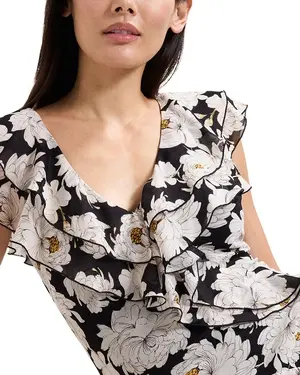 PHASE EIGHT Eva Floral Print Dress