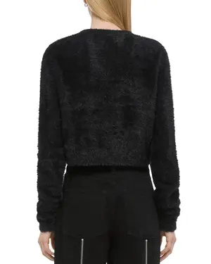Helmut Lang Cropped Cardigan Sweater