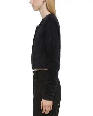 Helmut Lang Cropped Cardigan Sweater