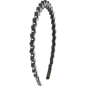 Alexandre De Paris Imitation Pearl Headband - Black