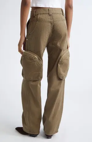 Eckhaus Latta Cotton Twill Cargo Pants