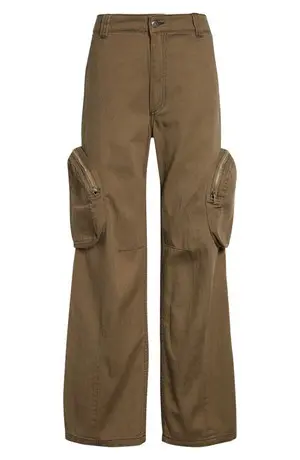 Eckhaus Latta Cotton Twill Cargo Pants