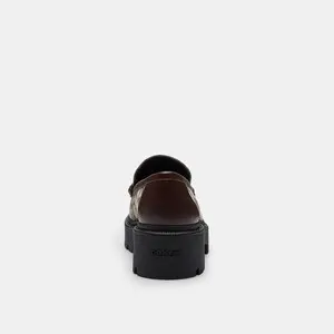 COACH OUTLET Coach Signature Jacquard Loafer - Oak/maple