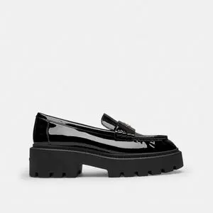 COACH® Lucy Loafer - Patent Leather/black