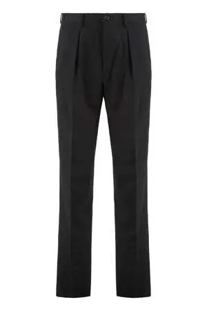 SLOWEAR Cotton Trousers - Black