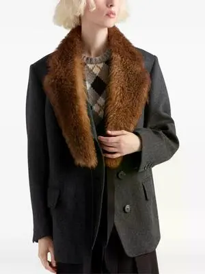 Prada Argyle Knit Sweater