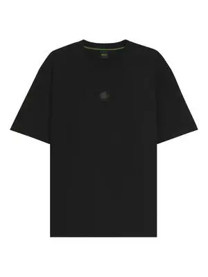 BOSS Logo-patch Cotton T-shirt