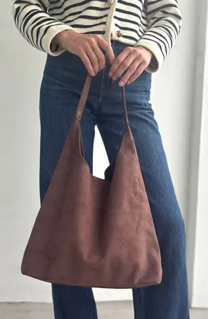 ADORNIA Slouchy Shoulder Bag