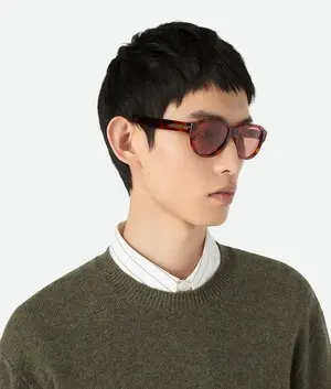 Bottega Veneta Classic Aviator Sunglasses