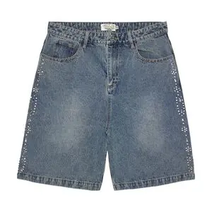 VALE FOREVER Embellished Denim Jorts