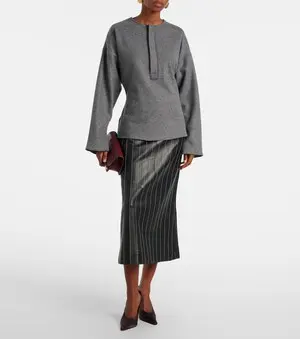 Victoria Beckham Frill Kaftans Tunics
