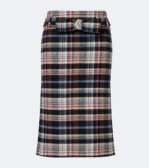 SHUSHU/TONG Cotton-blend Tweed Minidress - Multicoloured