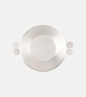 NATALIA CRIADO Plated Snack Bowl - Silver