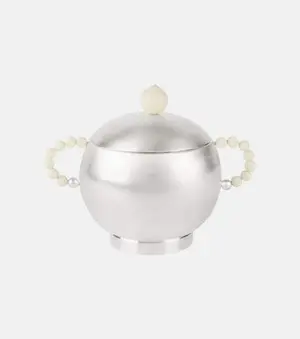 NATALIA CRIADO Sugar Perlina Container - Silver