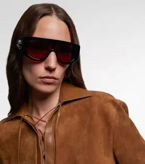 Gucci Double G Flat-top Sunglasses