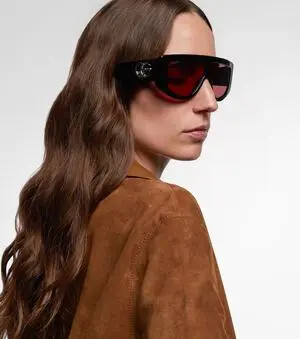 Gucci Double G Flat-top Sunglasses