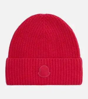 Moncler Cashmere Beanie - Red
