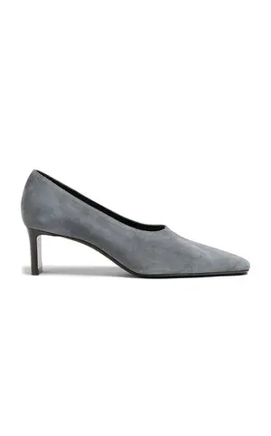 Khaite Cecilia Suede Pumps - Grey